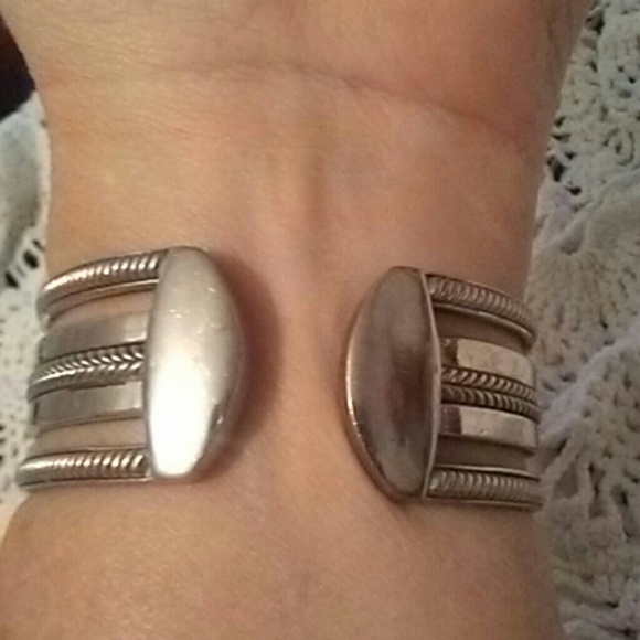 Accessories | Quarts Spring Loaded Silver Bangle Watch | Poshmark